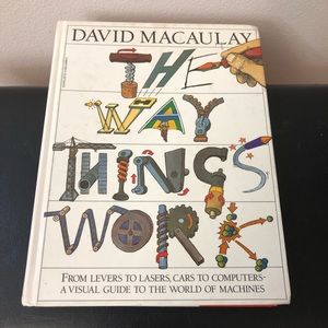 Other | Vintage 1988 David Macaulay The Way Things Work | Poshmark